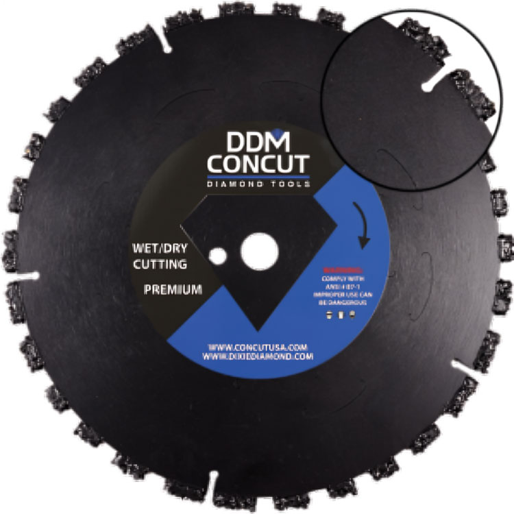 Carbide Chunk Rescue/Demolition Blade - King Of Diamonds Industrial ...